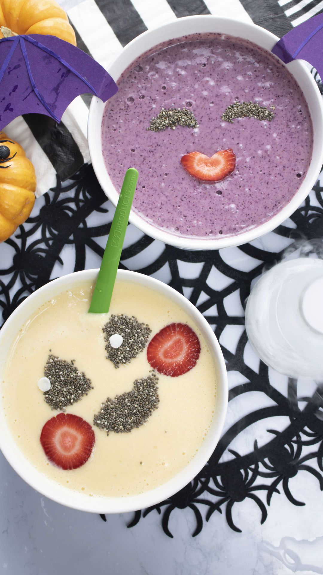 Spooky Smoothie Bowls - Anna Victoria